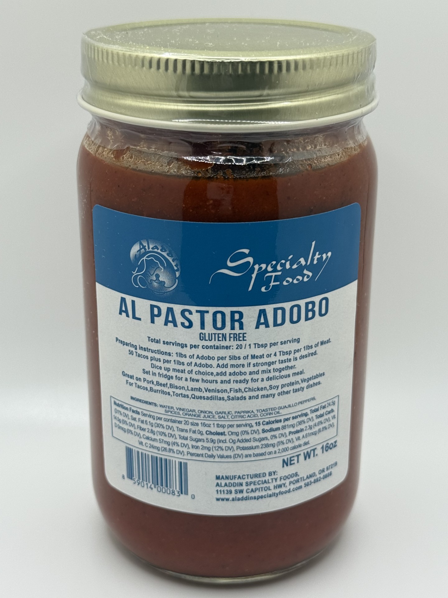 Al Pastor Adobo – Aladdin Specialty Food